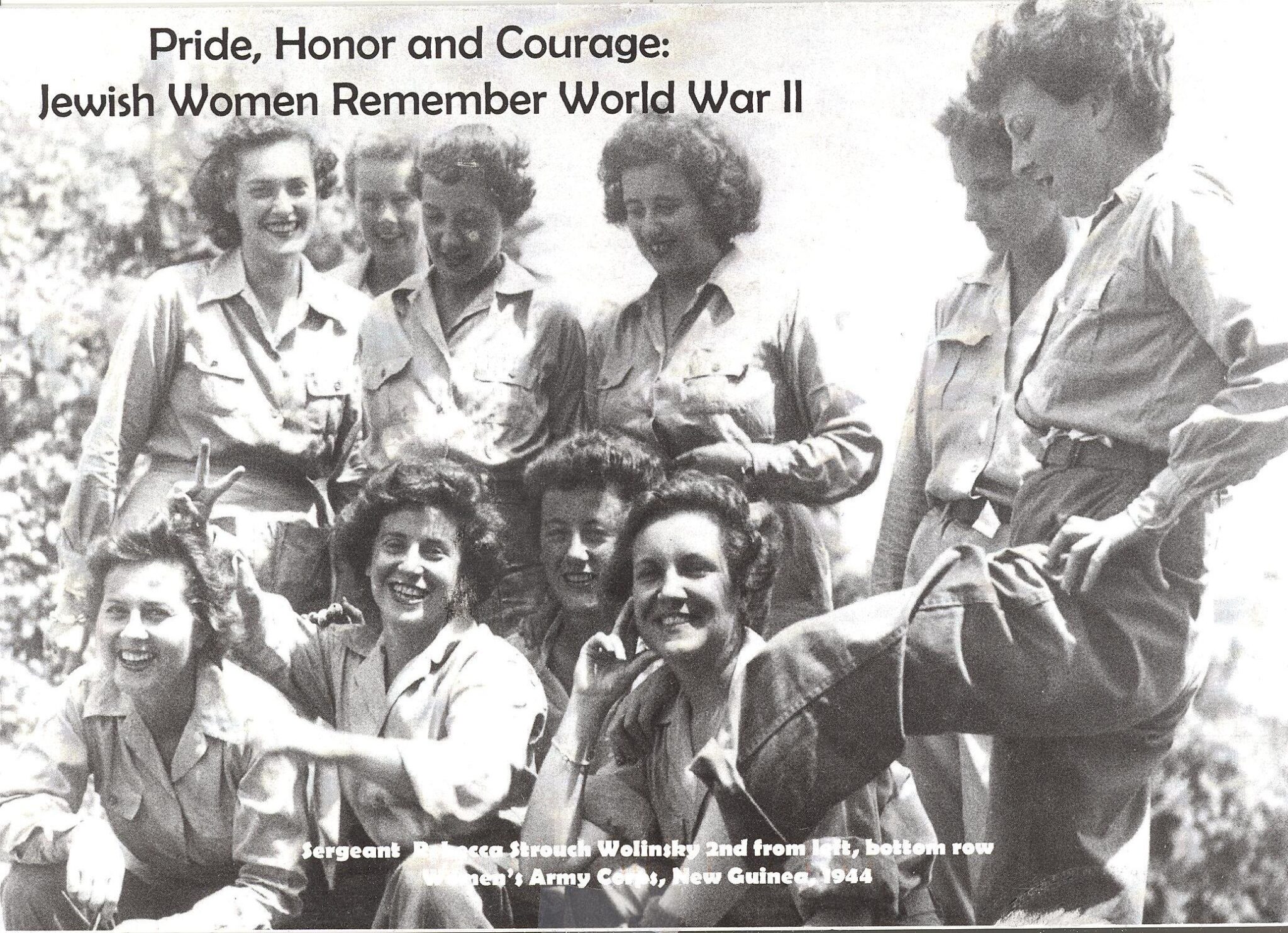 Pride, Honor & Courage: Jewish Women Remember World War II – Jewish ...